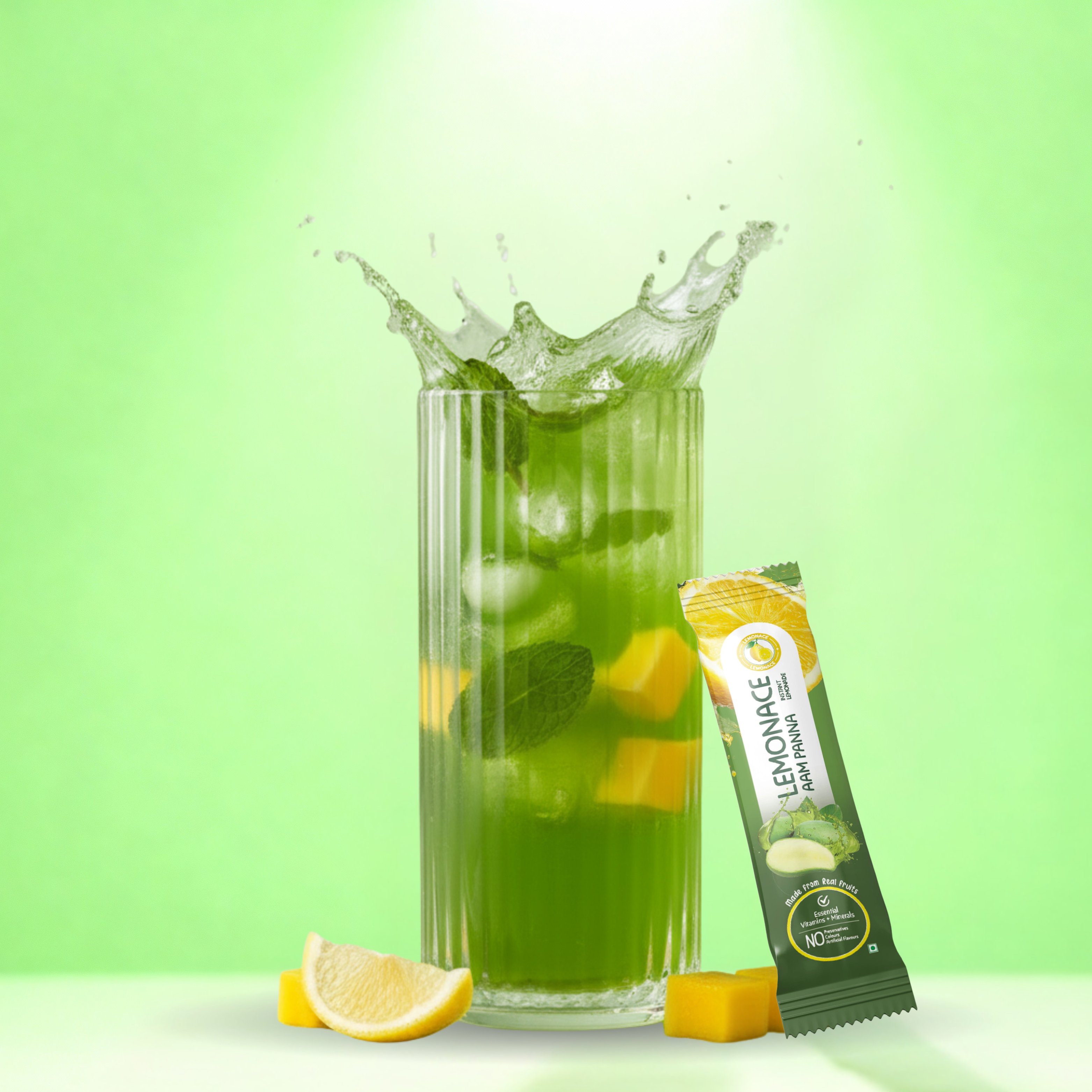 Lemonace Instant Premix Sachet- Aam Panna Lemonade – LEMONACE